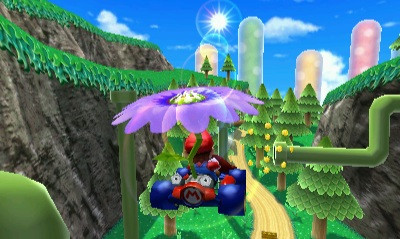 Lavender Flower Glider [Mario Kart 7] [Mods]