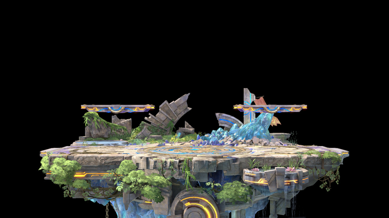 No Background Small Battlefield Mod for Super Smash Bros. Ultimate ...