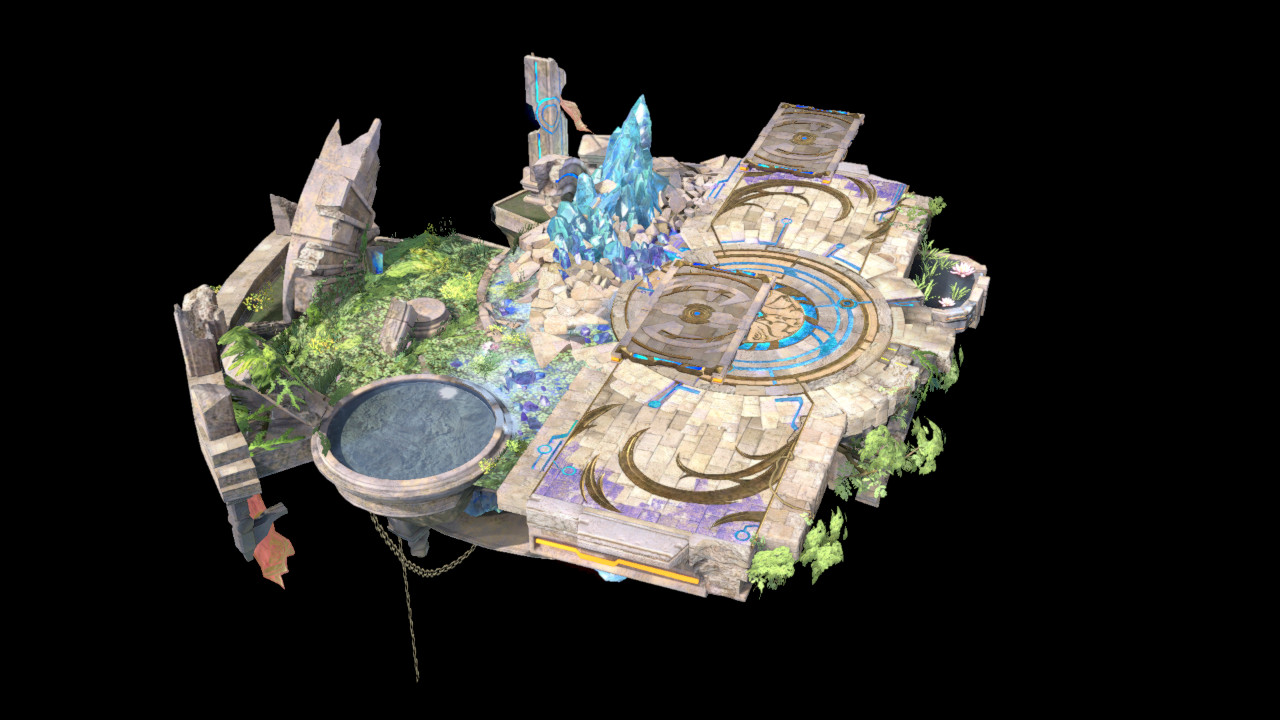 No Background Small Battlefield Mod for Super Smash Bros. Ultimate ...