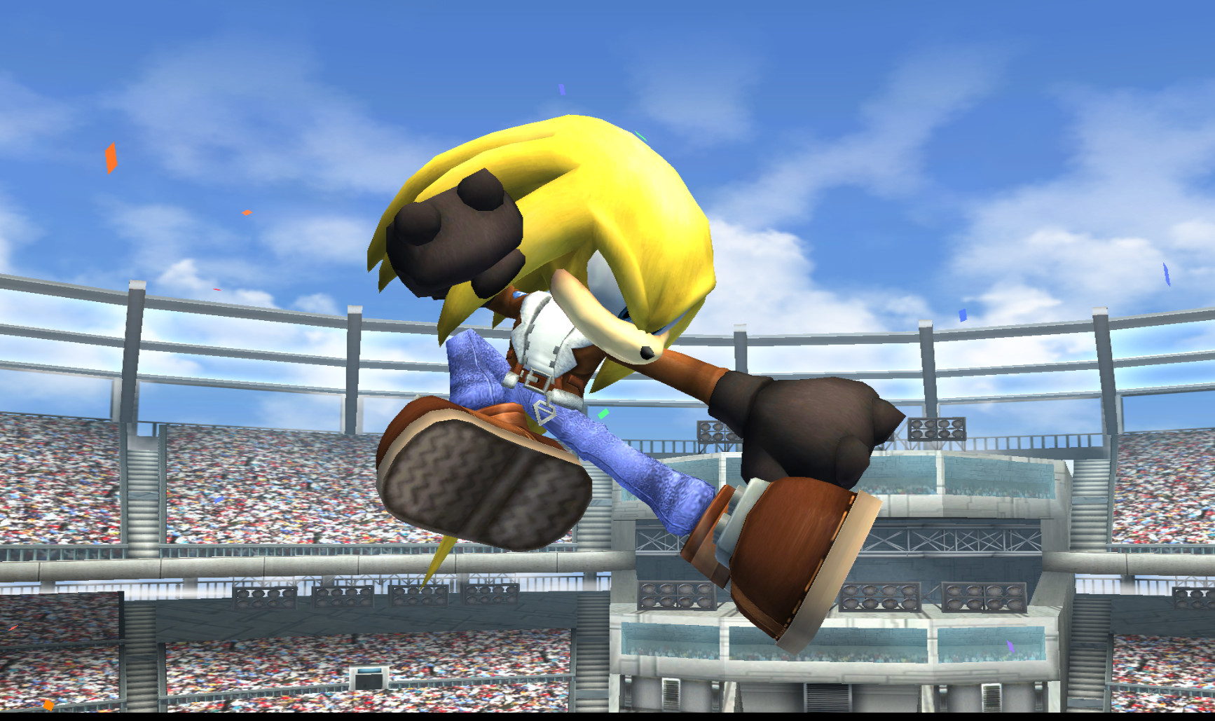 Garou Terry Knuckles Mod for Super Smash Bros. Brawl | Brawl Mods