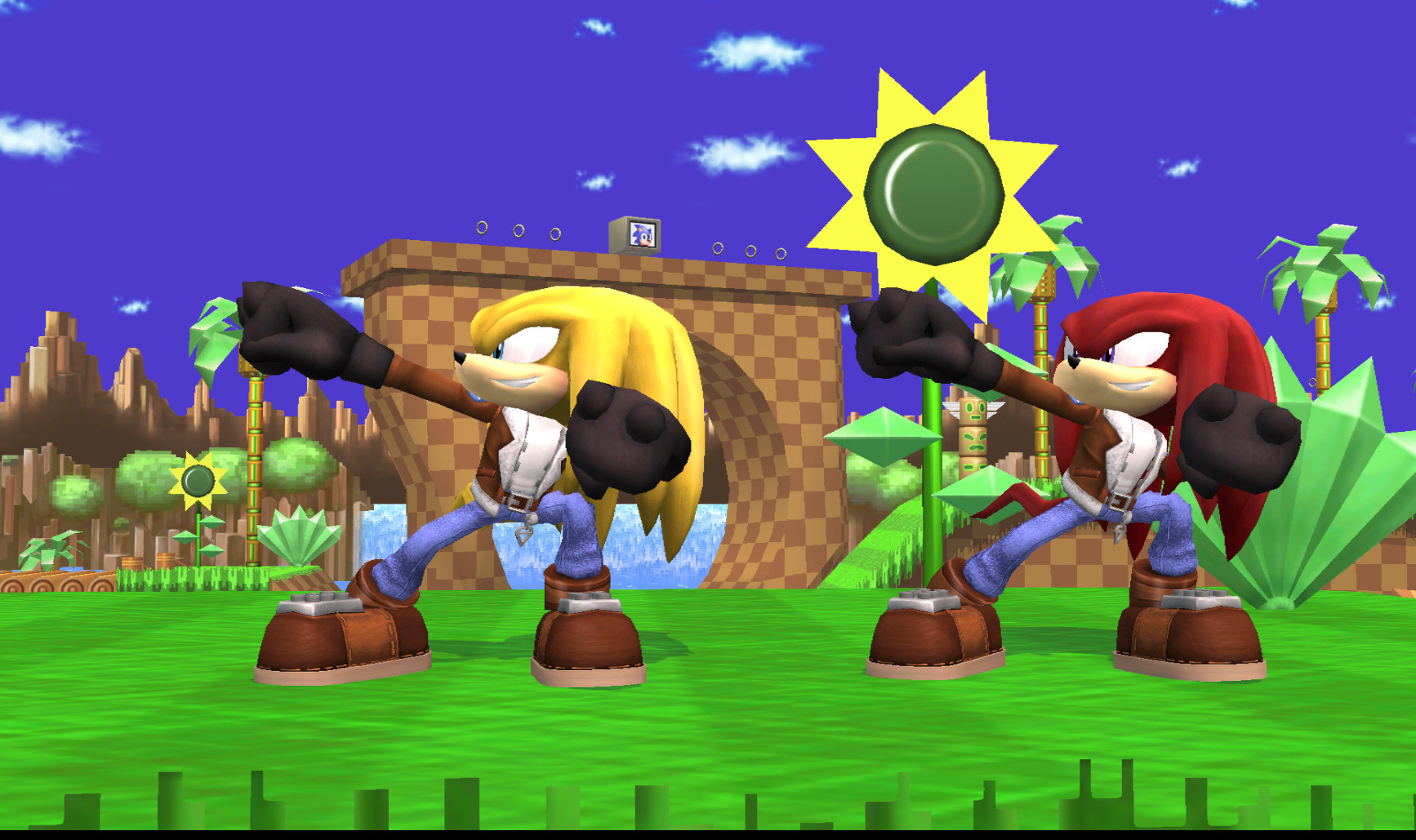 Garou Terry Knuckles Mod for Super Smash Bros. Brawl | Brawl Mods