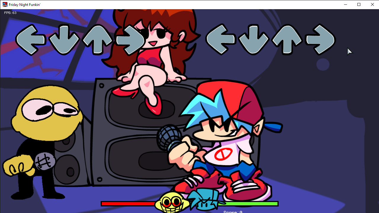 FNF : Tiny lemon demon (over monste)r [Friday Night Funkin'] [Mods]