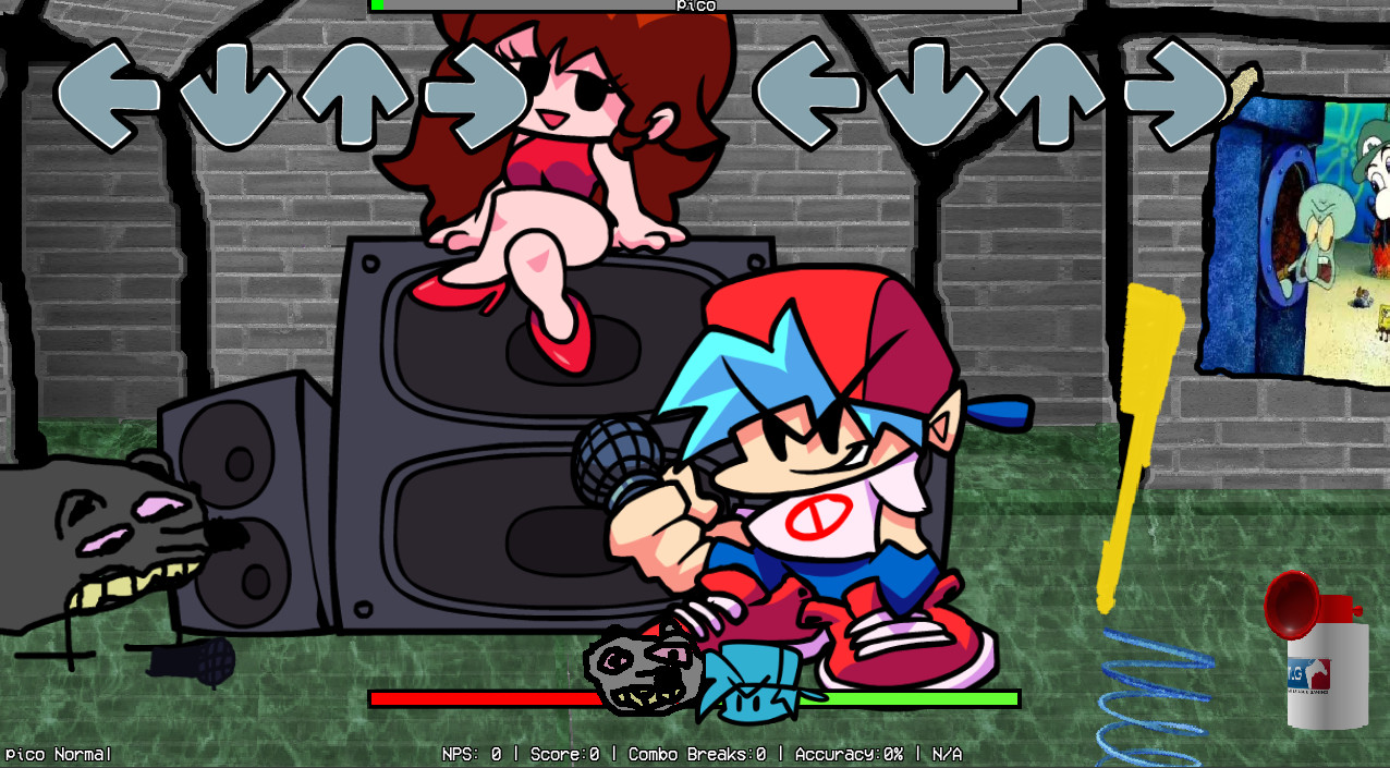 stink rat sewers but its fnf [Friday Night Funkin'] [Mods]