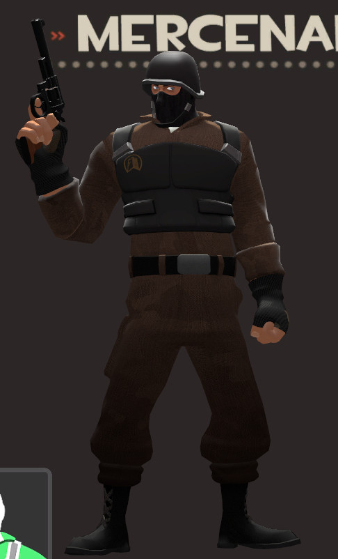 Textured Merc [Open Fortress] [Mods]