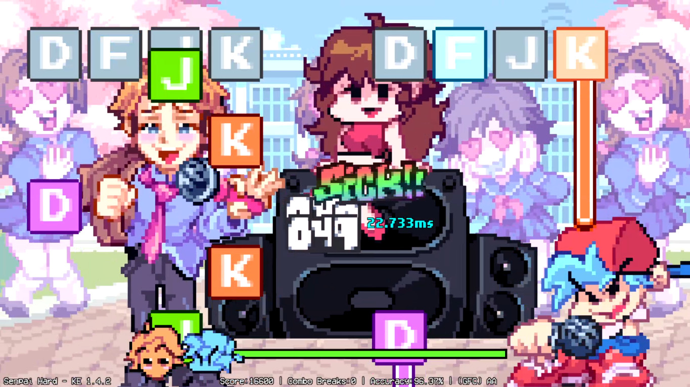 DFJK Notes Mod for Friday Night Funkin' | FNF Mods