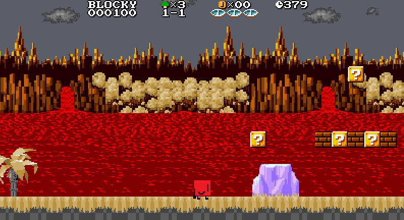Blocky From BFDI in Sonic Boll! Mod for Boll Deluxe | BDX Mods
