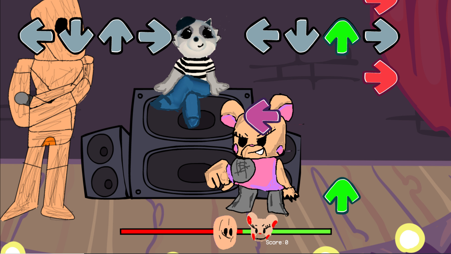 Fnaf & Piggy Mod for Friday Night Funkin' | FNF Mods