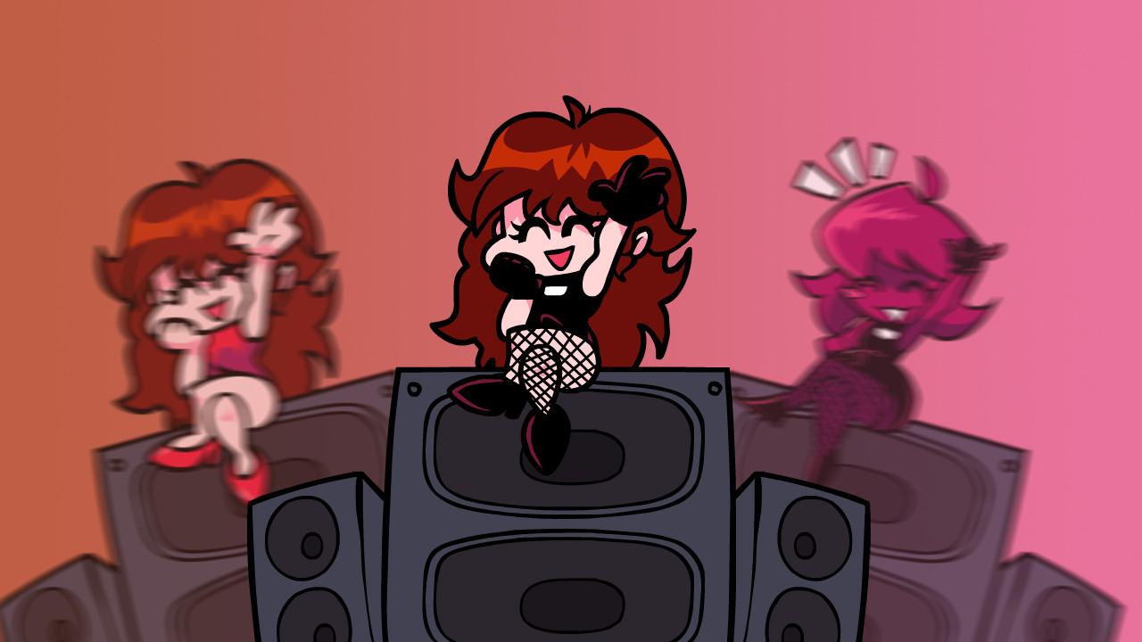 GF with Minus Outfit Mod for Friday Night Funkin' | FNF Mods