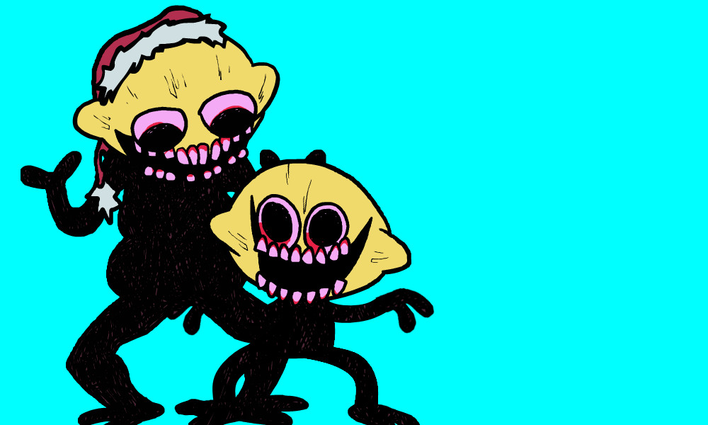 Fun sized Lemon Demon/Monster over BF Mod for Friday Night Funkin ...
