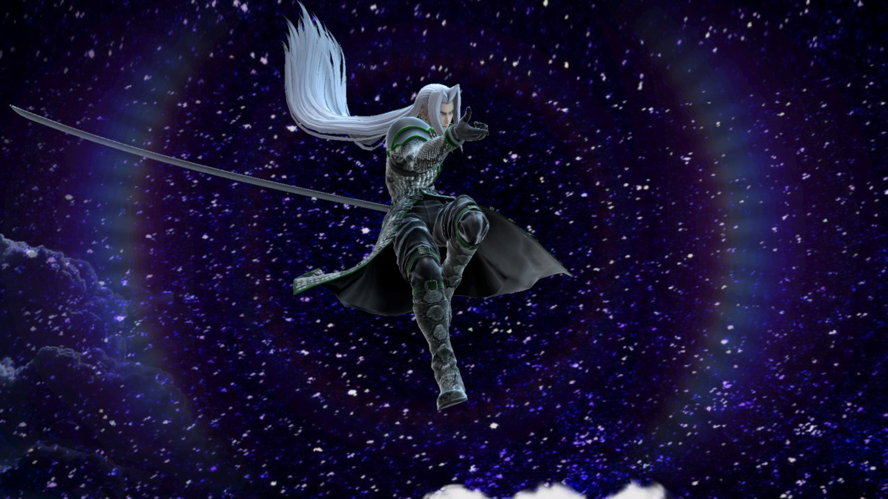Snake Skin Sephiroth Mod for Super Smash Bros. Ultimate | SSBU Mods