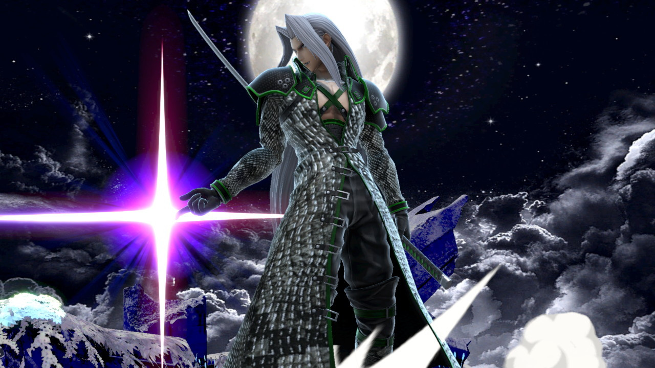 Snake Skin Sephiroth Mod for Super Smash Bros. Ultimate | SSBU Mods