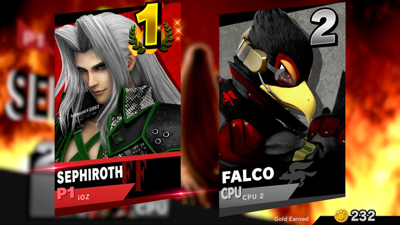 Snake Skin Sephiroth Mod for Super Smash Bros. Ultimate | SSBU Mods