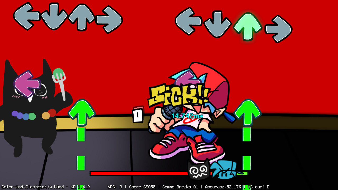 Color and Electricity Mod for Friday Night Funkin' | FNF Mods