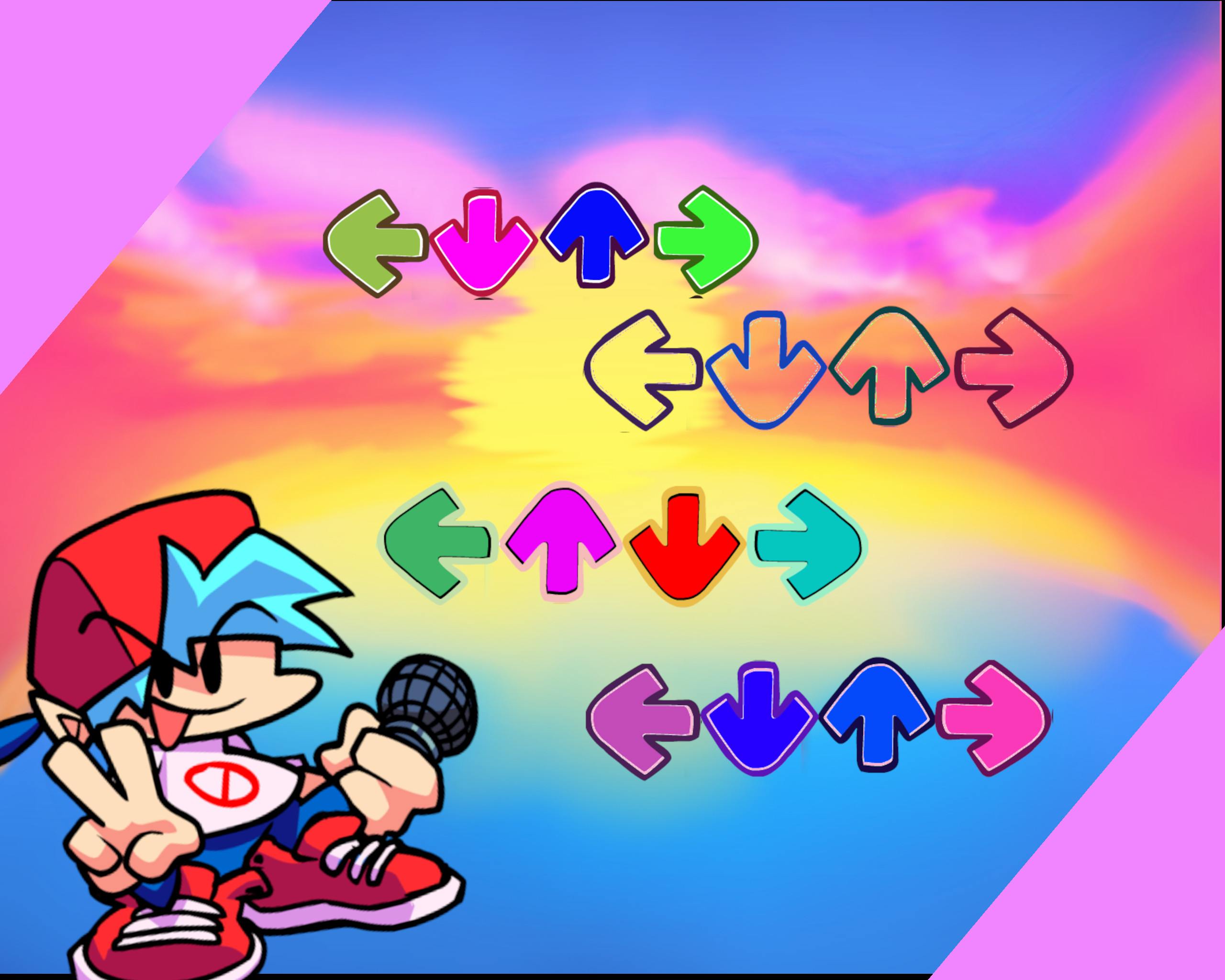 All the Notes Mod for Friday Night Funkin' | FNF Mods