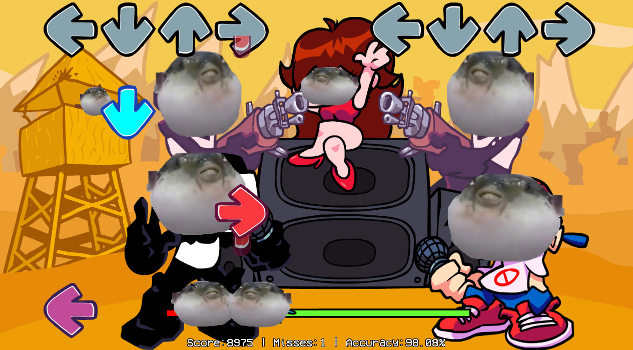Pufferfish Ugh Mod for Friday Night Funkin' | FNF Mods