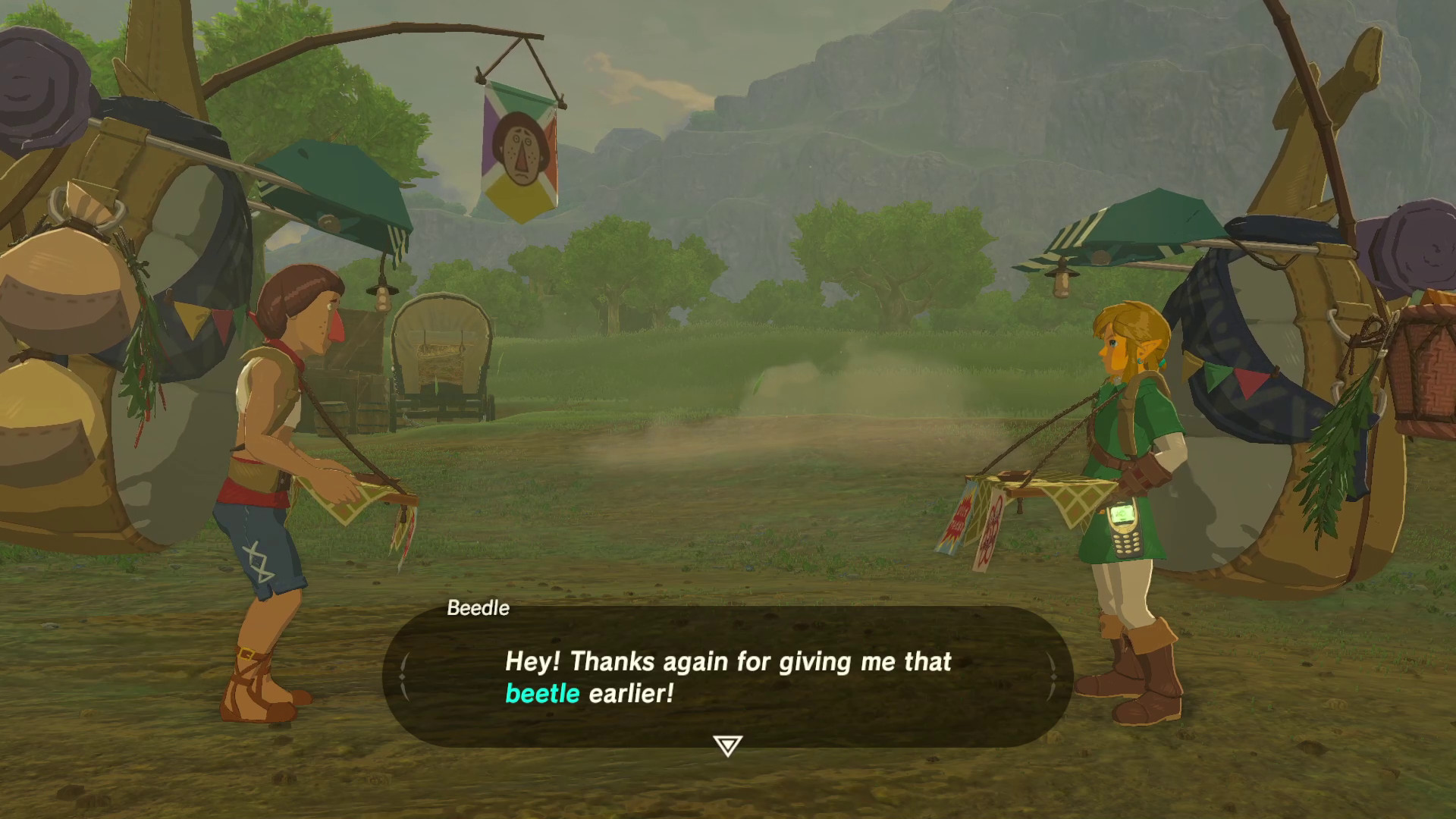 Beedle's backpack Mod for The Legend of Zelda: Breath of the Wild (WiiU ...