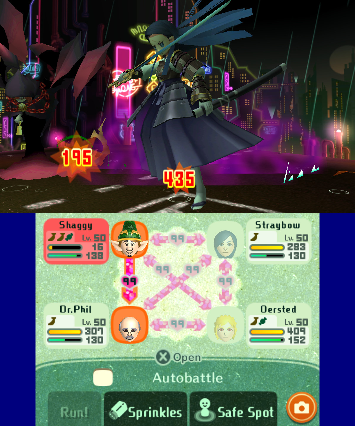 Towering Pair - Superboss Mod for Miitopia (3DS) | MT (3DS) Mods