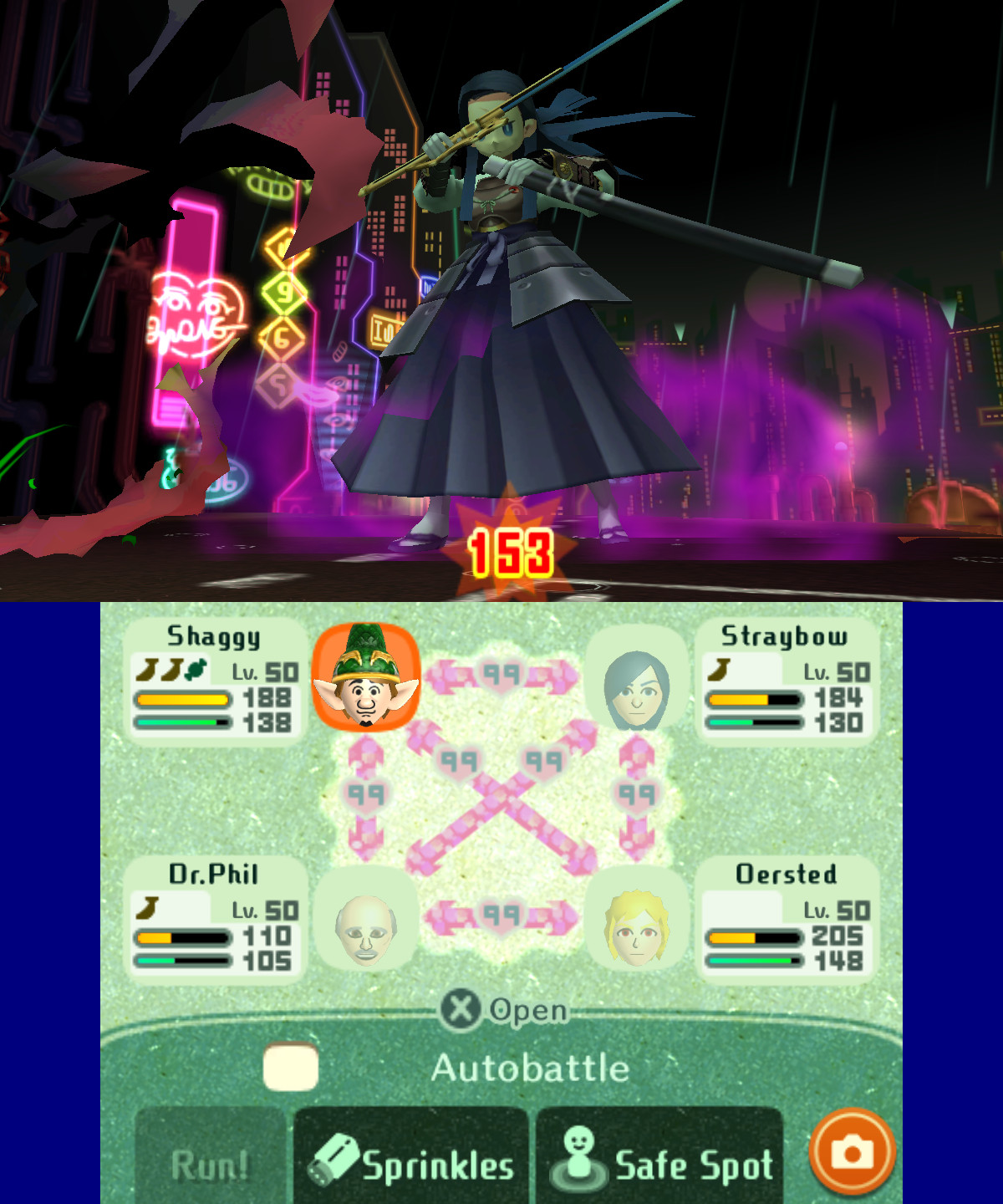 Towering Pair - Superboss Mod for Miitopia (3DS) | MT (3DS) Mods