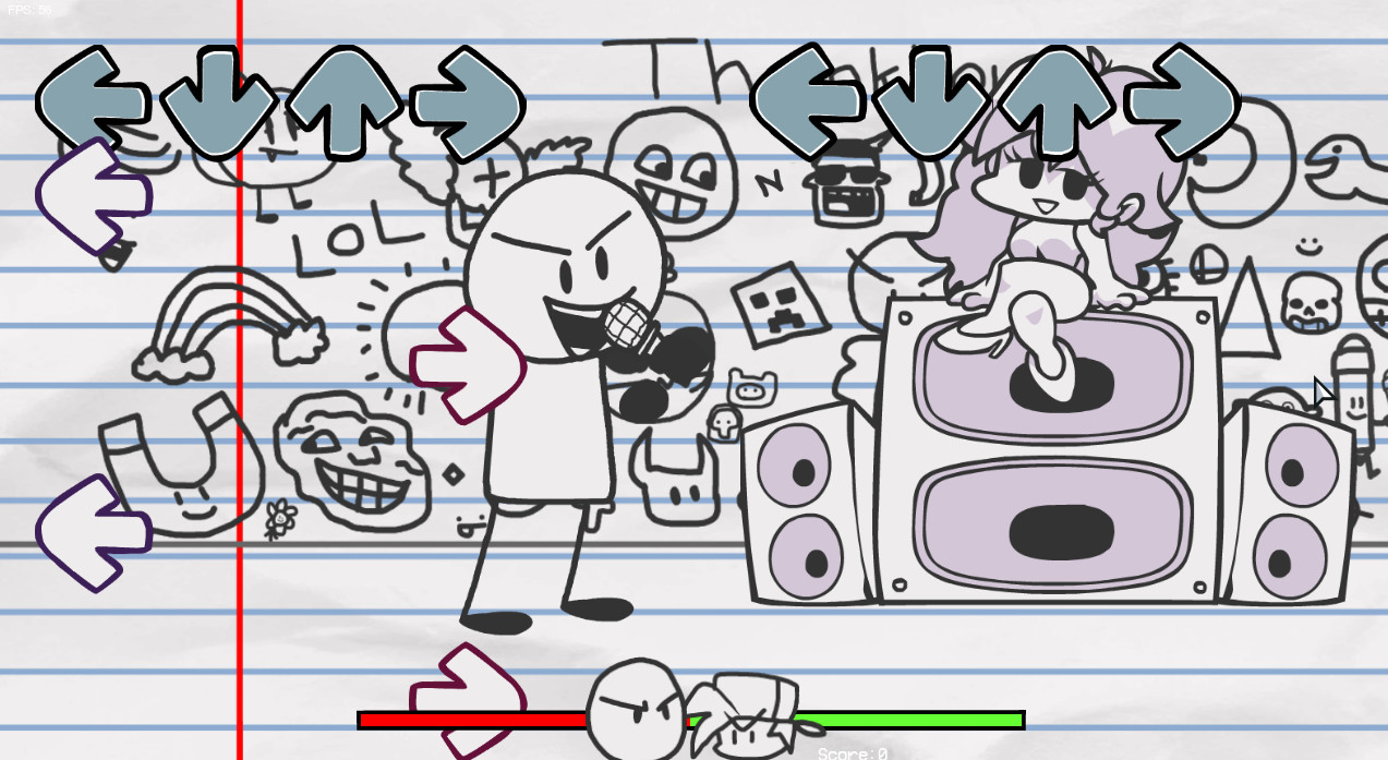 FNF : Vs. Sketchy (Hard Recharted) Mod for Friday Night Funkin' | FNF Mods