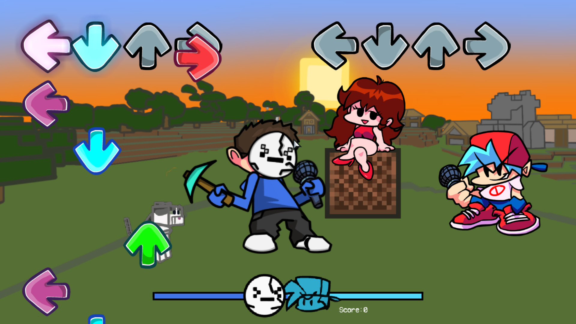 V.S Aflac RECHARTED Mod for Friday Night Funkin' | FNF Mods