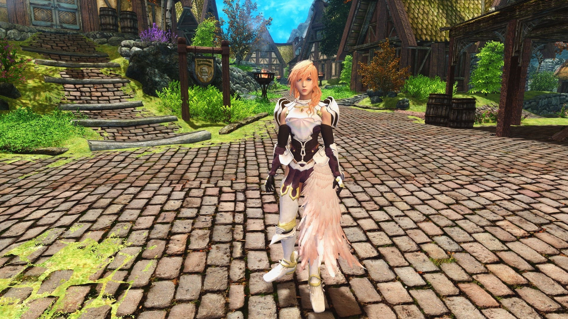 Final Fantasy Dissidia NT Lightning Mod for The Elder Scrolls V: Skyrim ...