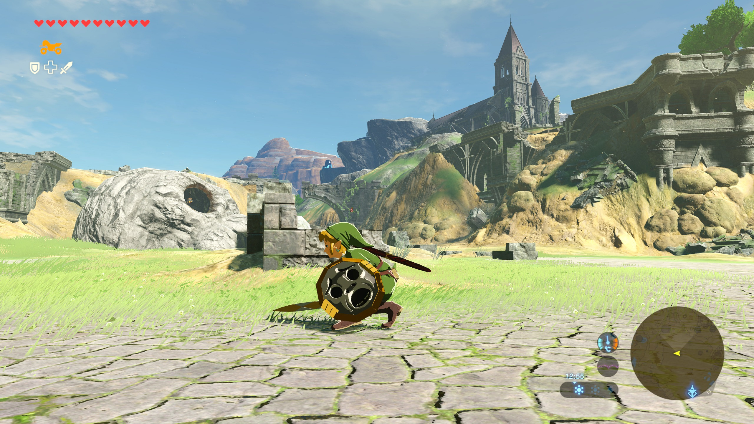 Gilded Sword and Ikana Mirror Shield (Standalone) Mod for The Legend of ...