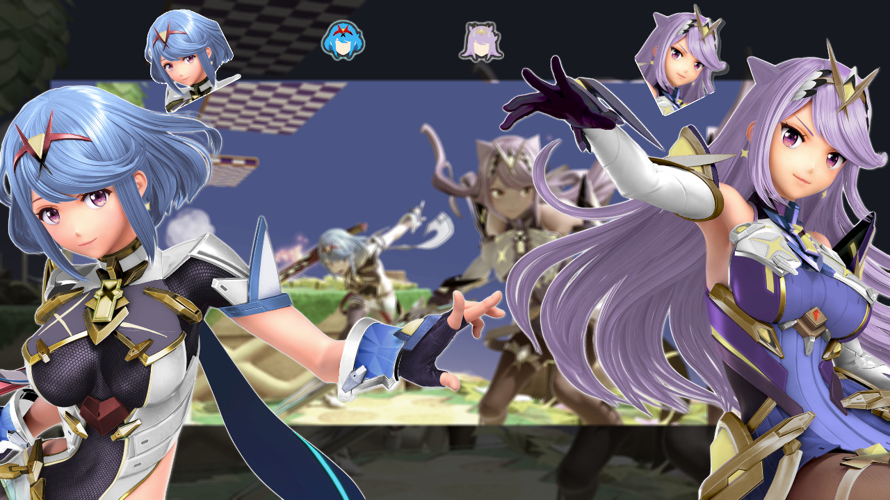 v2.0 Ganyu & Keqing Pyra/Mythra Mod for Super Smash Bros. Ultimate ...