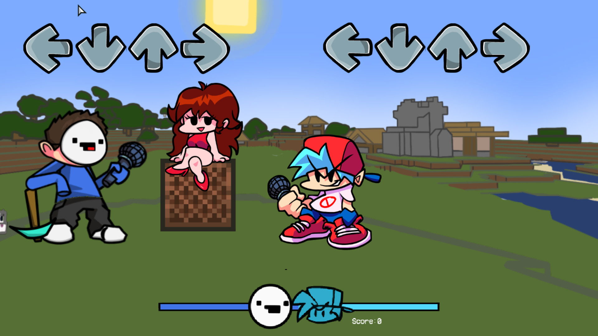 V.S Aflac RECHARTED Mod for Friday Night Funkin' | FNF Mods