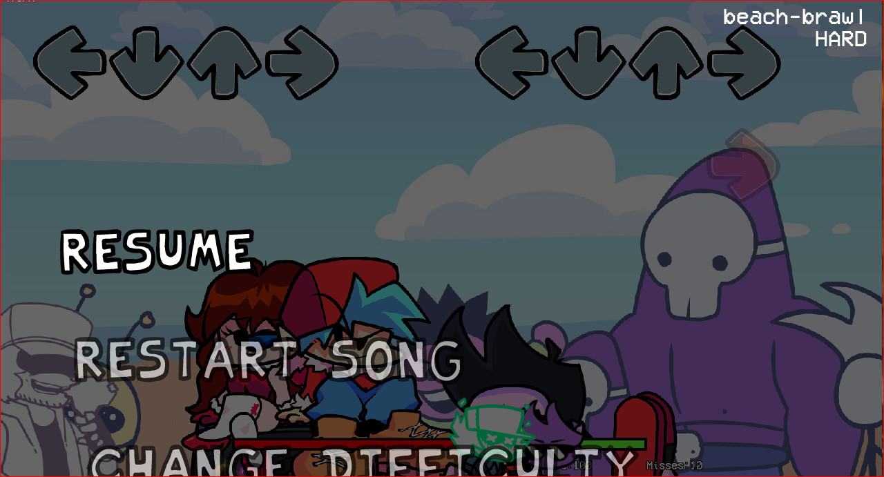 Beach Brother For Fnf Multi With Custom Charts Mod for Friday Night ...