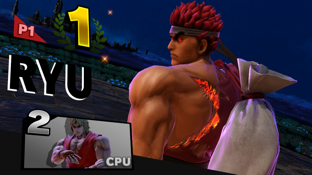 Evil Ryu Alt Costumes Mod for Super Smash Bros. Ultimate | SSBU Mods