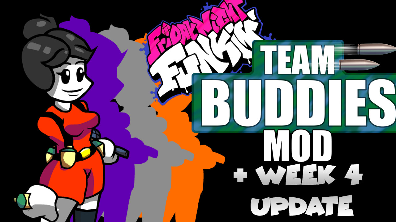 Team Buddies Mod Mod for Friday Night Funkin' | FNF Mods