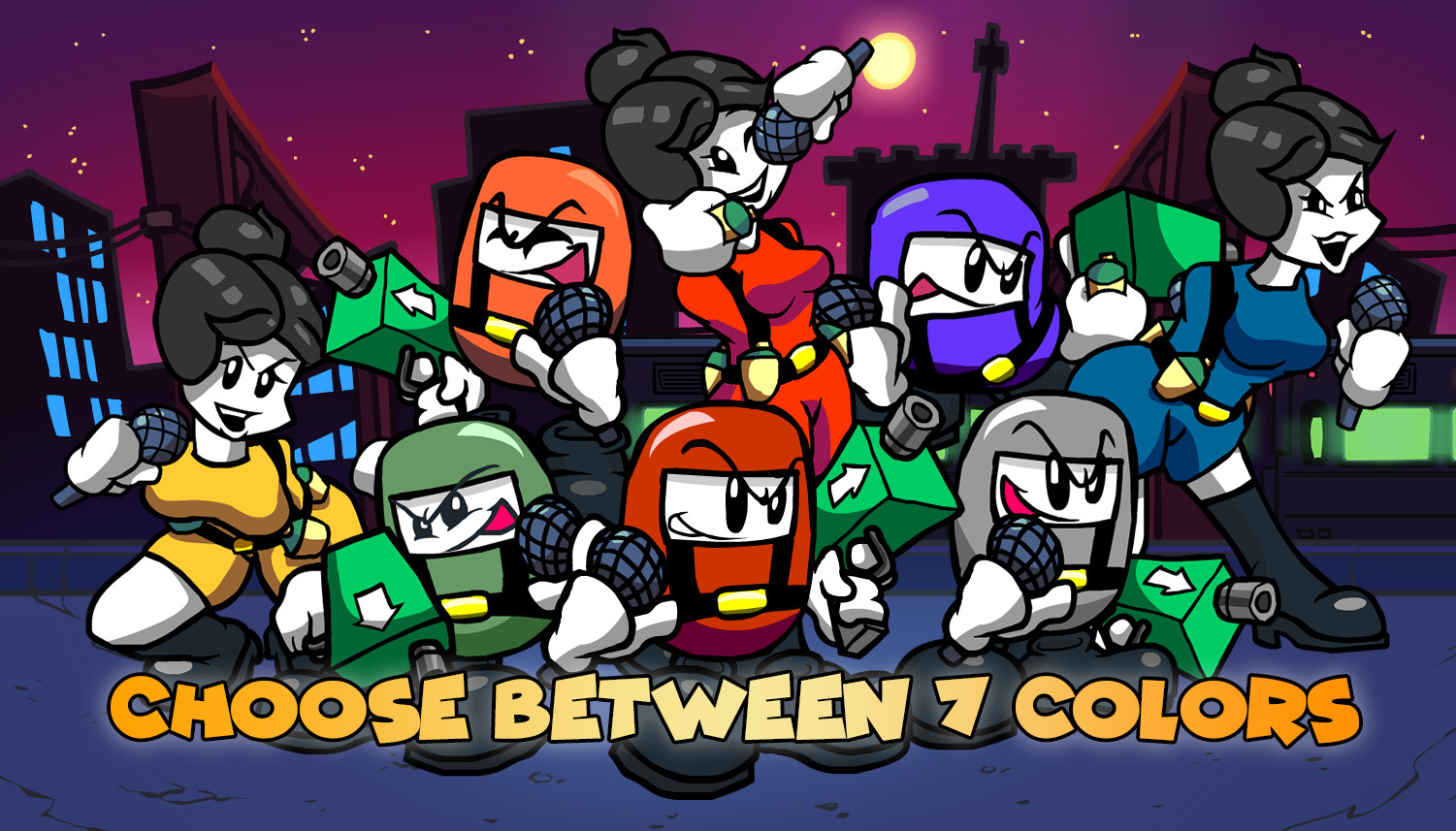 Team Buddies Mod Mod for Friday Night Funkin' | FNF Mods