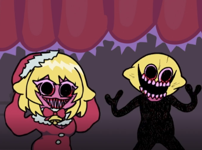 Monster's sister vs lemon Demon Mod for Friday Night Funkin' | FNF Mods