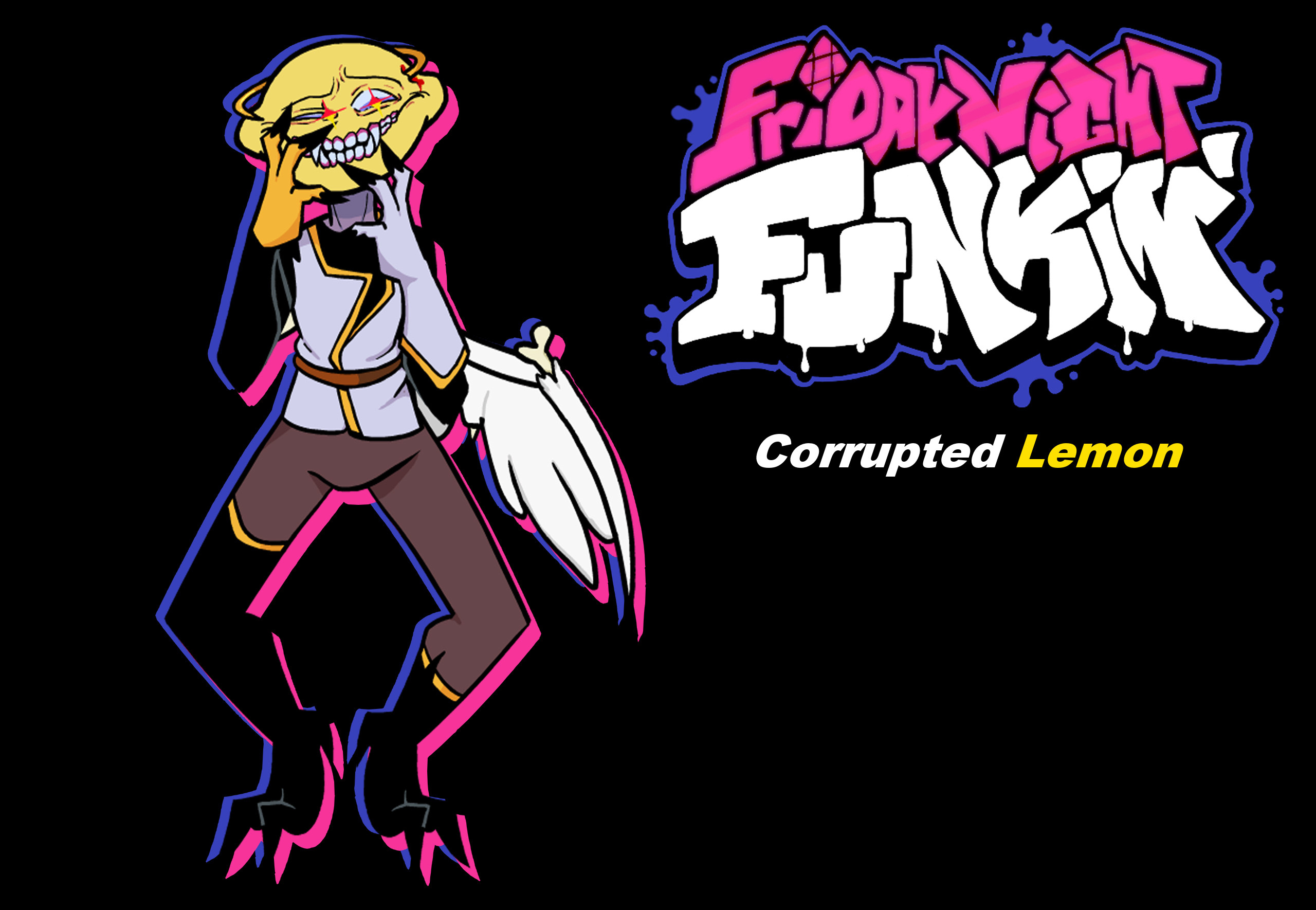 Corrupted Lemon Mod for Friday Night Funkin' | FNF Mods