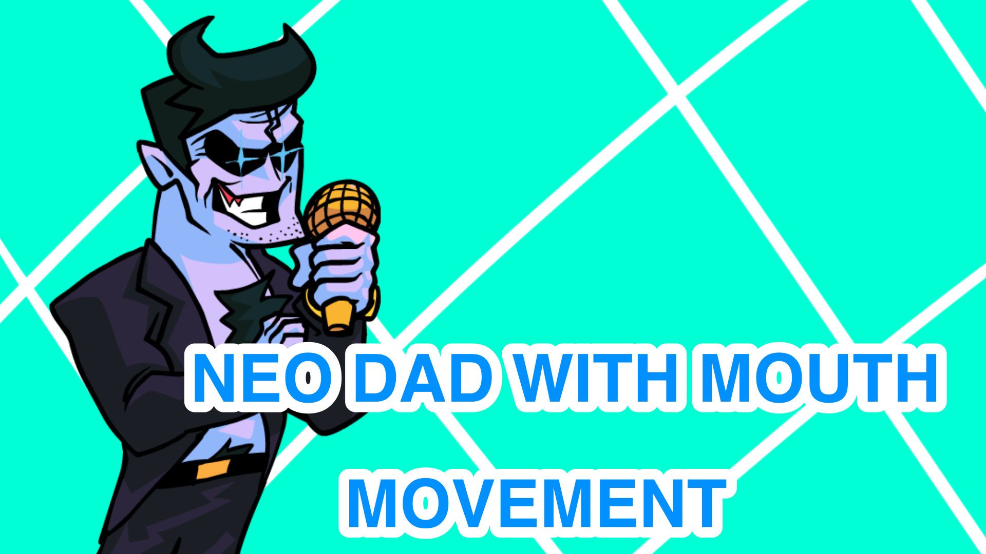 NEO DAD WITH MOUTH MOVEMENT Mod for Friday Night Funkin' | FNF Mods