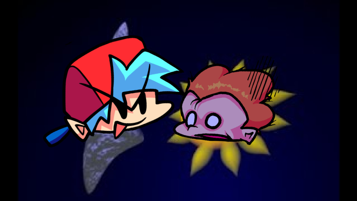 I Miss My Friends (Kevin Temmer) over Blammed [Friday Night Funkin'] [Mods]