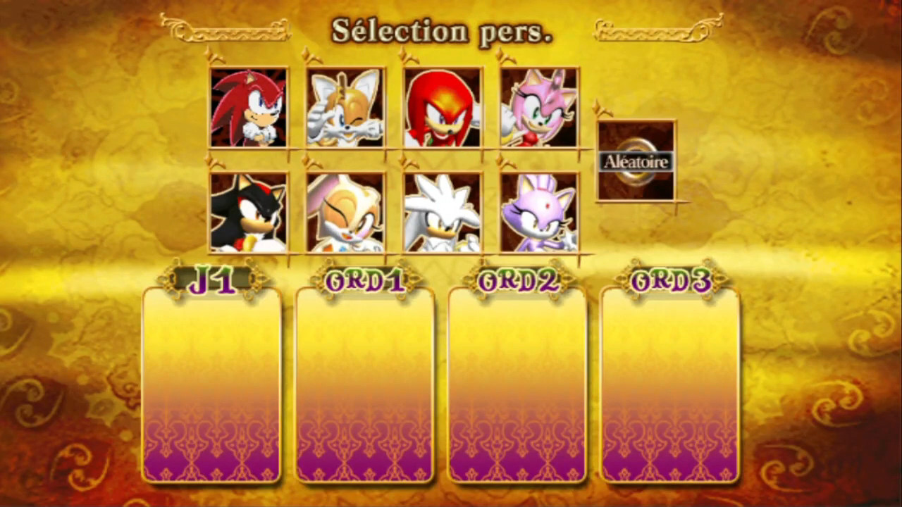 Sonic And The Secret Rings Characters