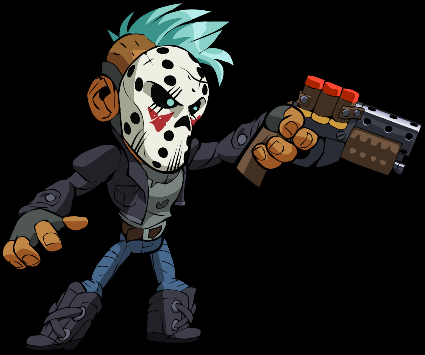 Withered Mask Barraza Mod for Brawlhalla | BHalla Mods