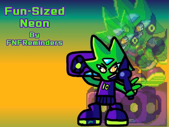 Fun-Sized Neon [Friday Night Funkin'] [Mods]