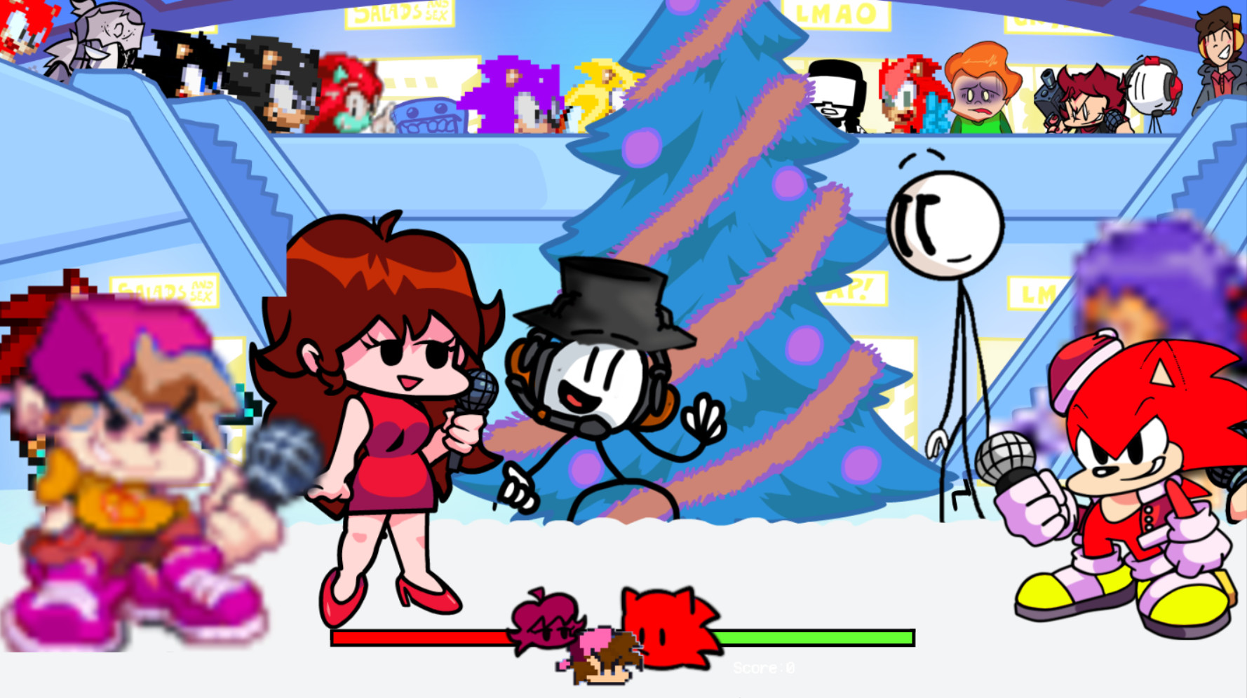 FNF Con Youtubers (With Youtubers) [Friday Night Funkin'] [Mods]