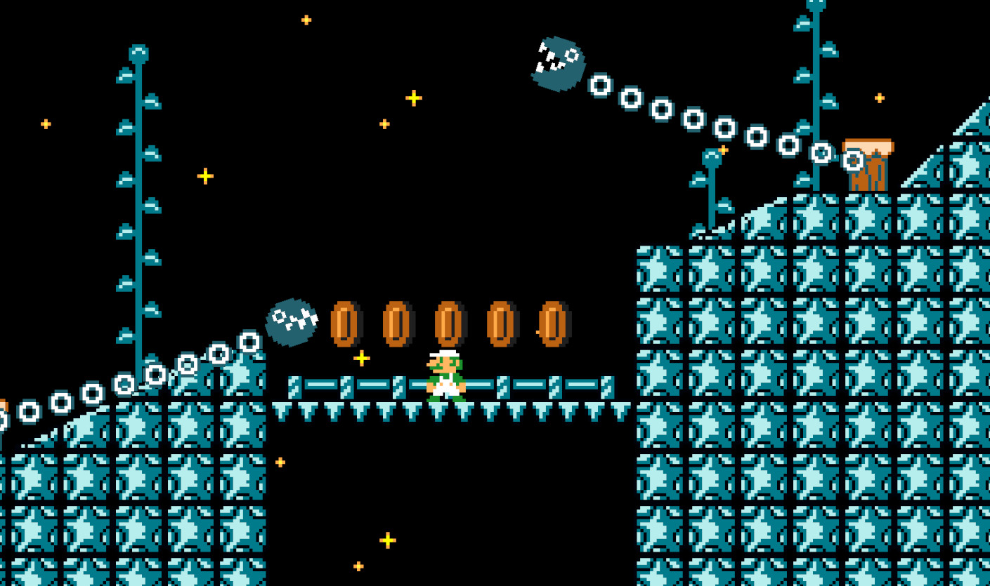 (SMW and SMB1) Star World Theme over Plains Night [Super Mario Maker 2 ...