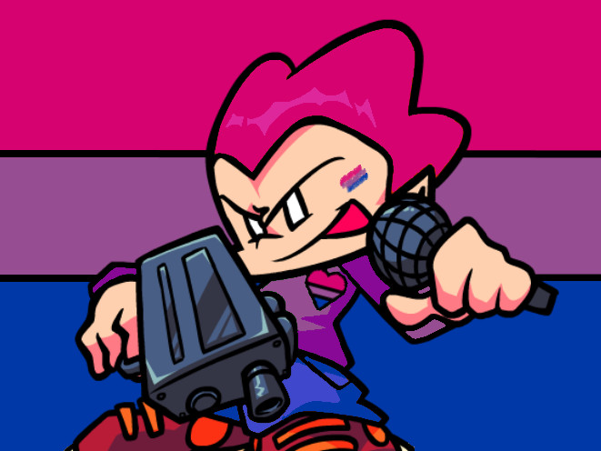 Bisexual Pride Pico Mod for Friday Night Funkin' | FNF Mods