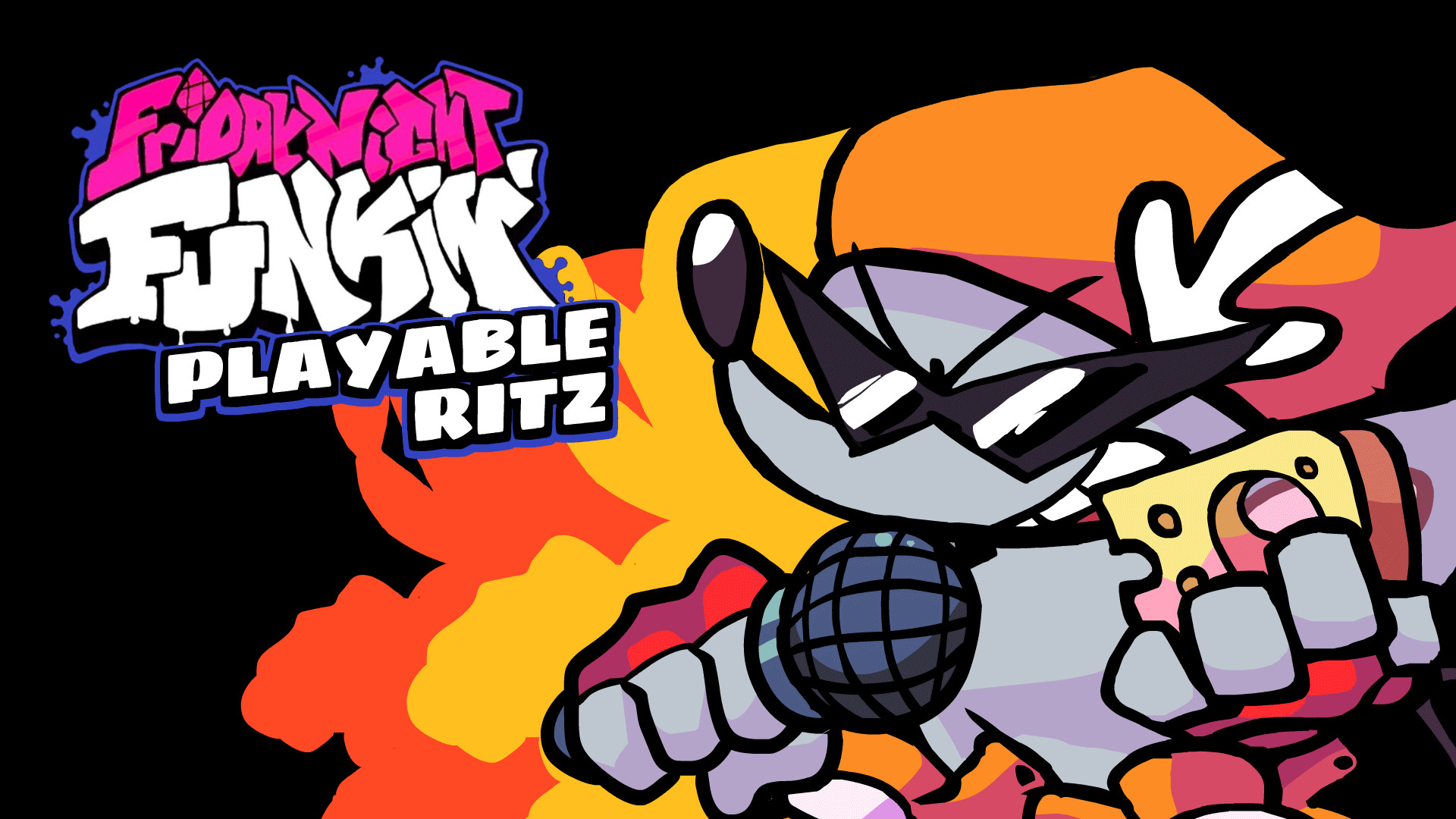 Playable Ritz Mod for Friday Night Funkin' | FNF Mods