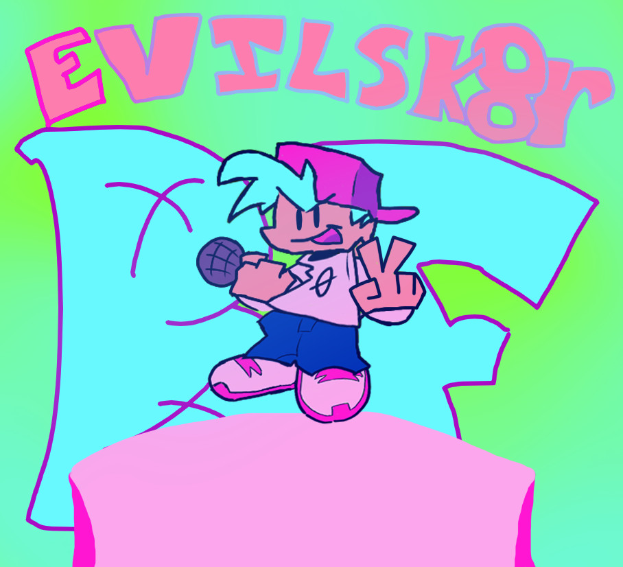 Evilsk8r BF Mod for Friday Night Funkin' | FNF Mods
