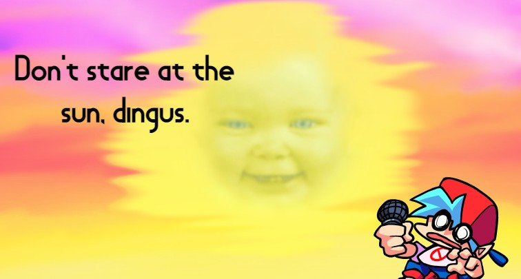 Teletubbies Sun Baby Mod for Friday Night Funkin' | FNF Mods