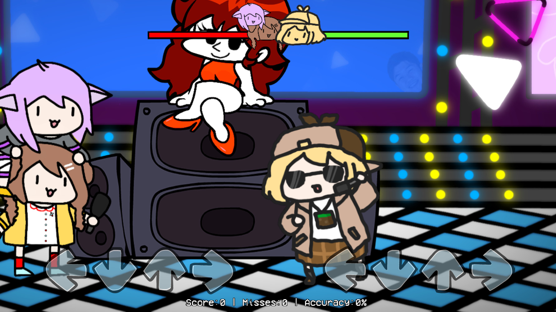 FNF: SMOL NIGHT FUNKIN (HoloLive MOD) Mod for Friday Night Funkin ...