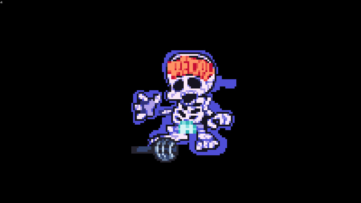 Death Sprite with Hair [Friday Night Funkin'] [Mods]