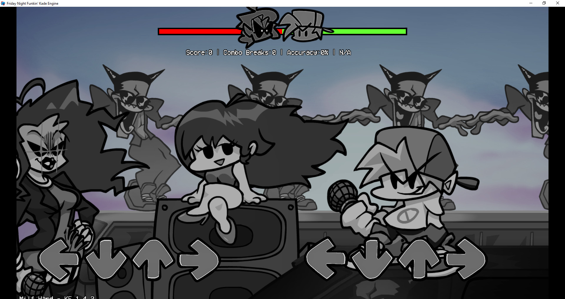 Friday Night Funkin Black & White [Friday Night Funkin'] [Mods]