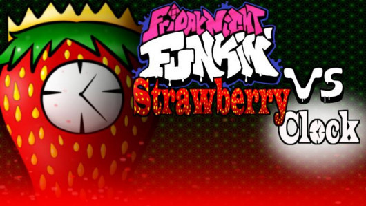 VS Strawberry Clock FULL WEEK Mod for Friday Night Funkin' | FNF Mods