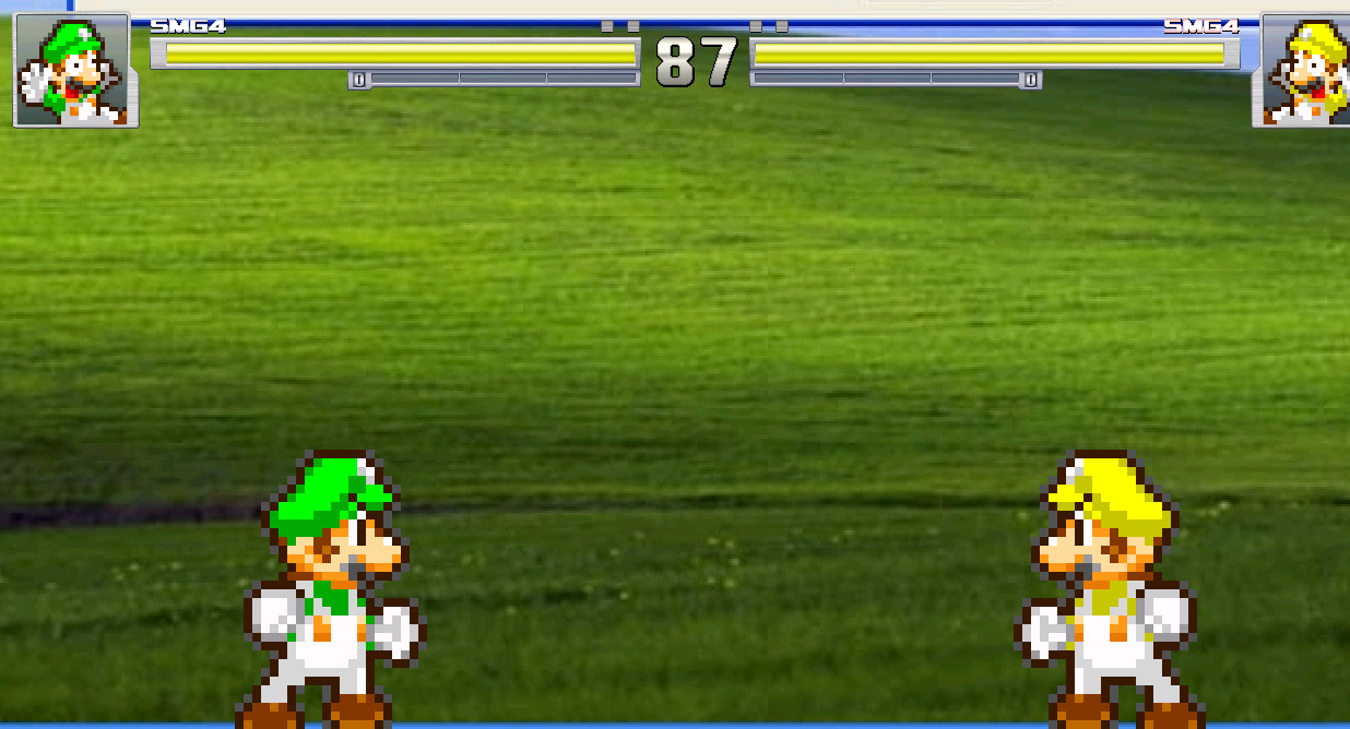 Windows XP stage in Mugen v1.0 Mod for M.U.G.E.N | MUGEN Mods